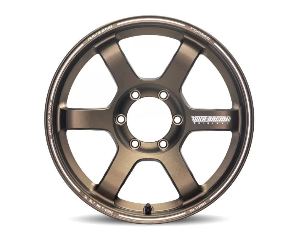 Volk Racing TE37 Large PCD Progressive Wheel II 18x8.5 6x139.7 44mm Br ...