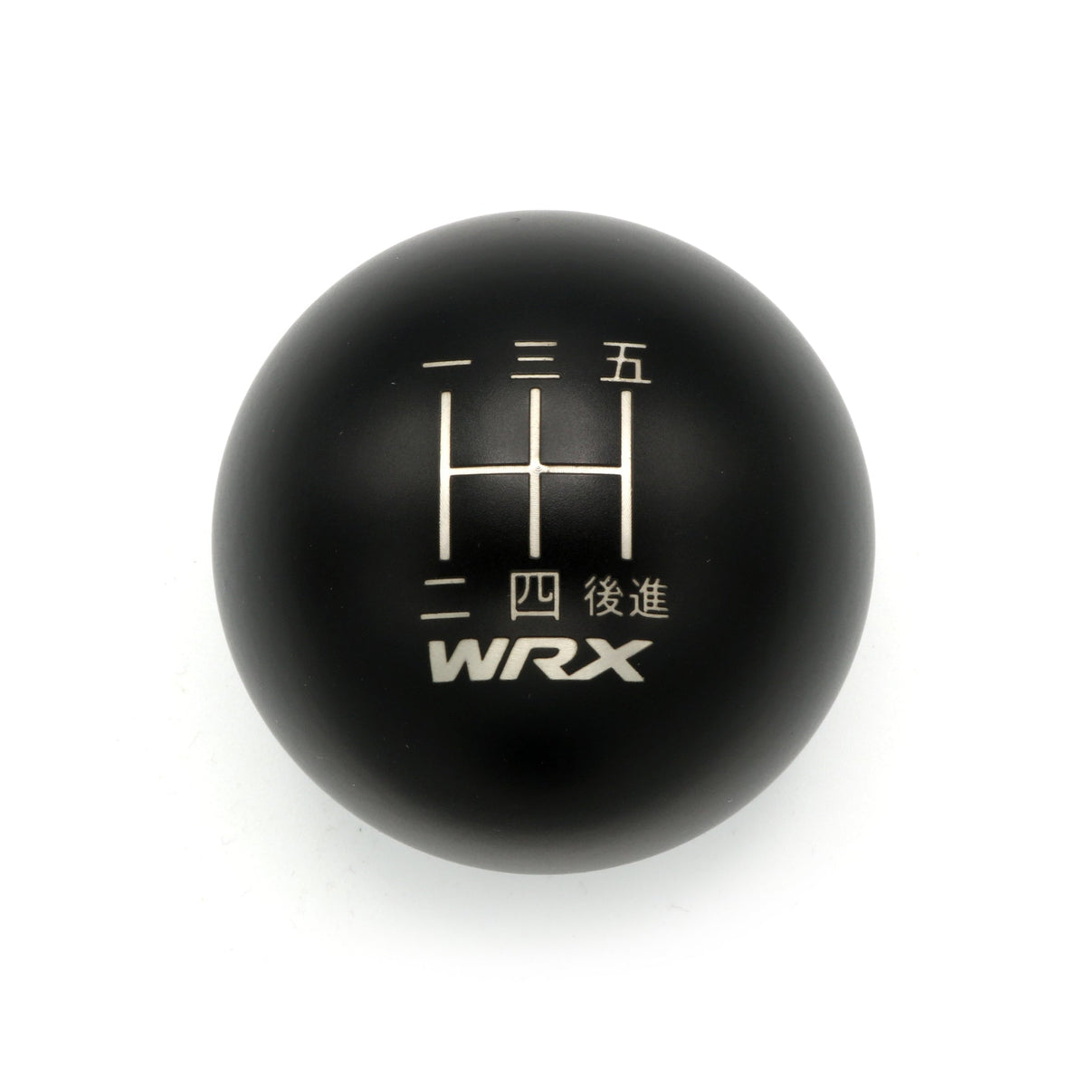 MATTE BLACK WEIGHTED - 5 SPEED WRX ENGRAVING - 5 SPEED WRX FITMENT ...