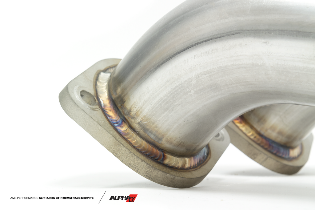 AMS PERFORMANCE R35 GT-R 90MM RACE MIDPIPE – Jen Speed Solutions