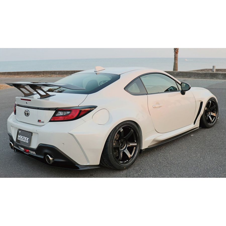VOLTEX WB STREET VERSION 2 WET CARBON REAR UNDER SPOILER FOR ZD8 SUBAR ...
