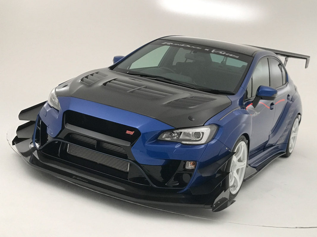 Varis Wide Body Circuit Ver. Front Bumper & Diffuser Set Subaru WRX ...