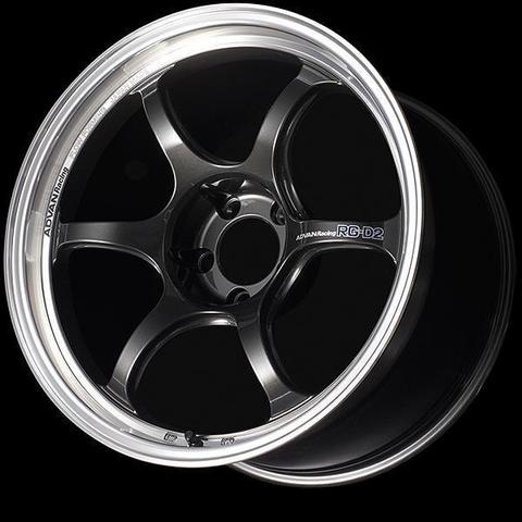 Advan RG-D2 15x8 +28 4x100 Machining & Black Gunmetallic Wheel – Jen ...