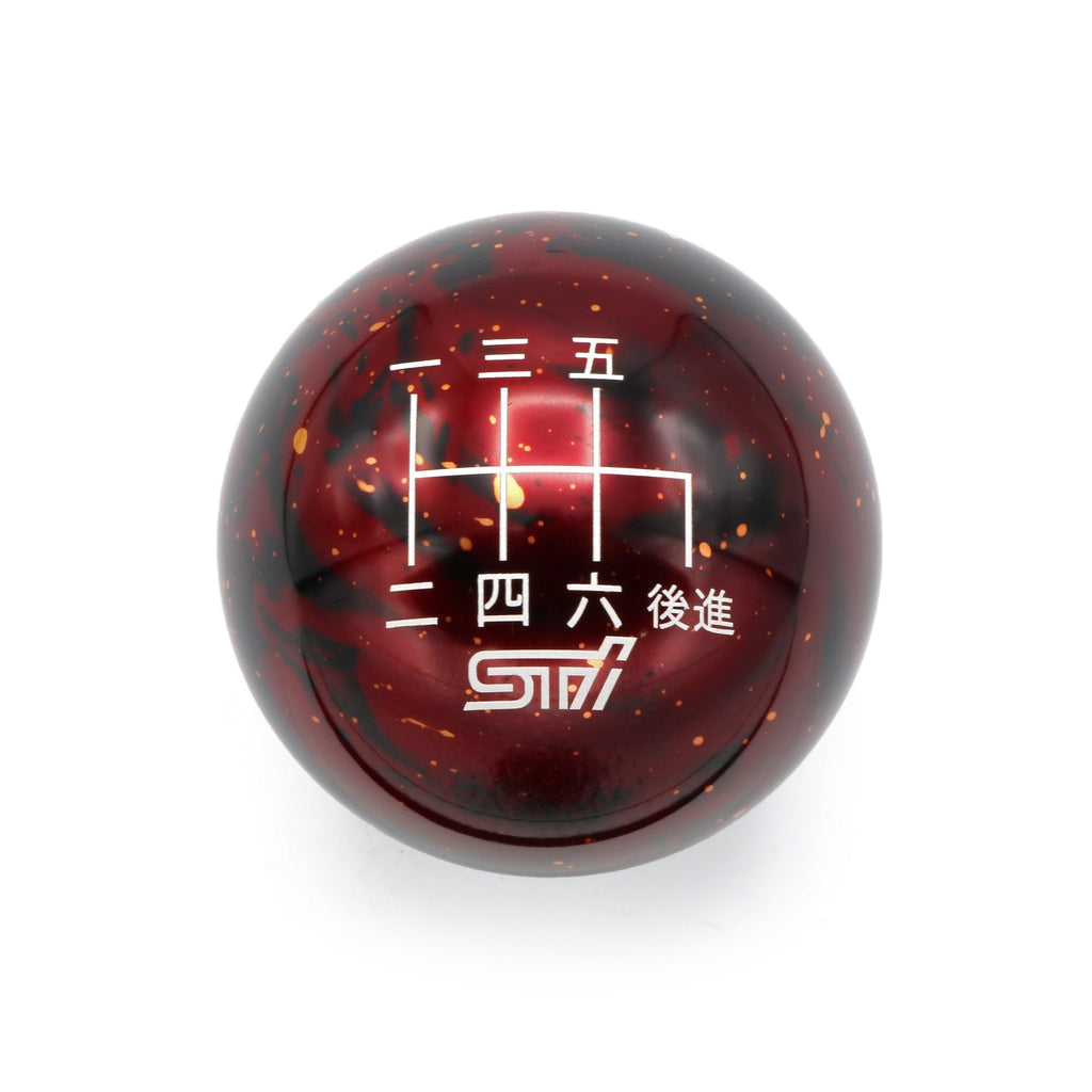 RED COSMIC SPACE - 6 SPEED STI JAPANESE ENGRAVING - 6 SPEED STI FITMEN ...